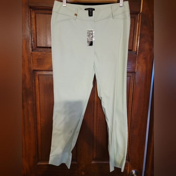 White House Black Market | Pants & Jumpsuits | Nwt Mint Green Slim ...